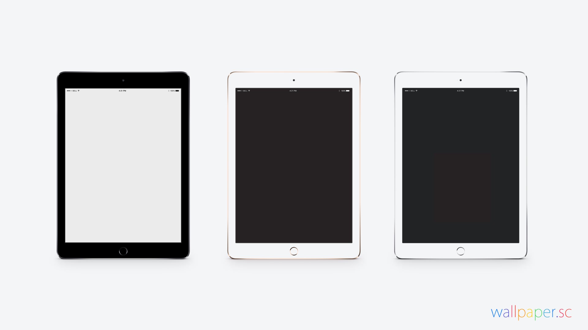 Apple iPad Air 2 white | wallpaper.sc Desktop