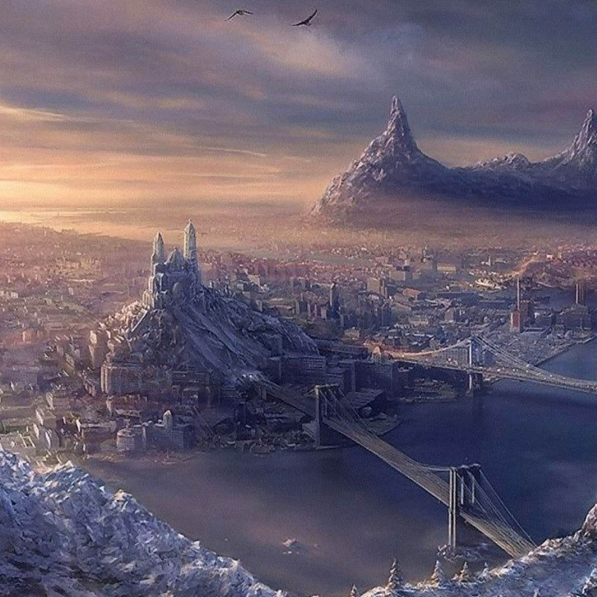 And the surrounding areas in SF | wallpaper.sc iPad