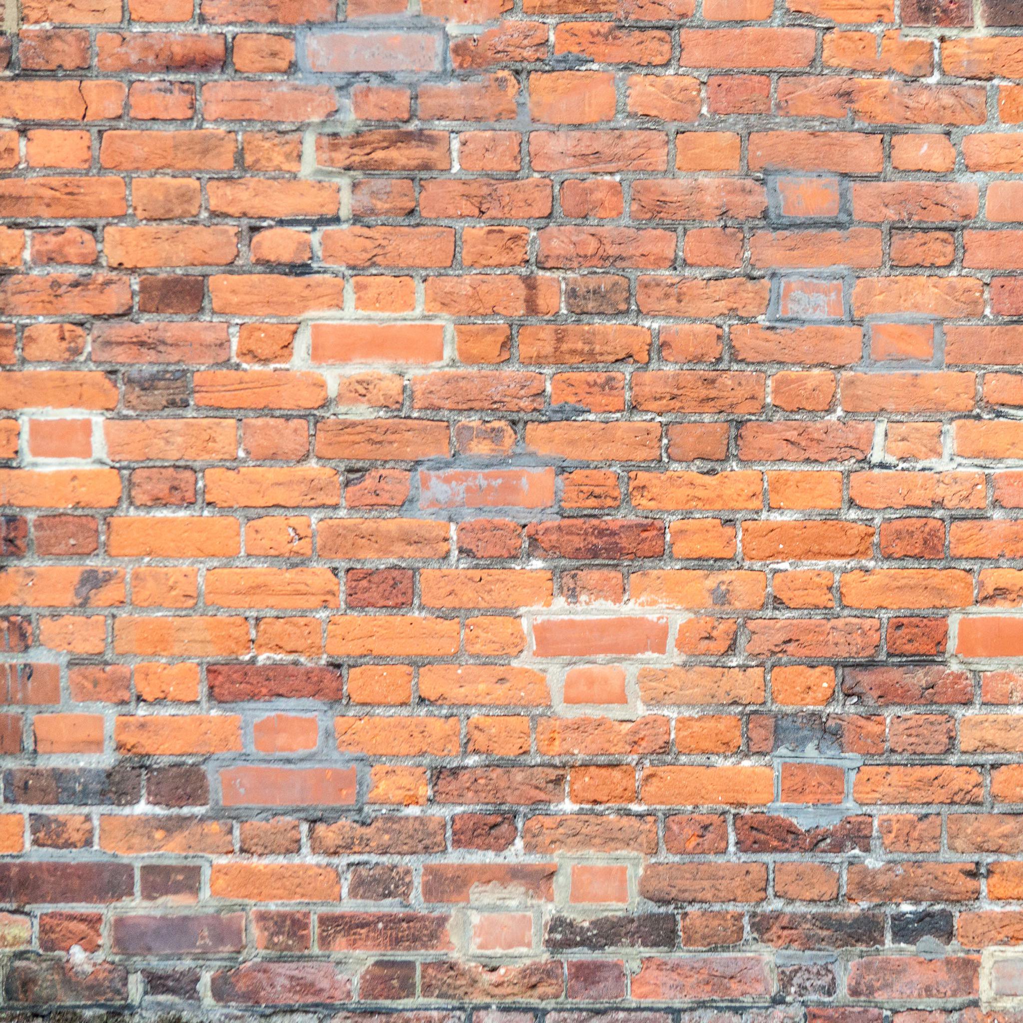 Pattern brick red brown vermilion | wallpaper.sc iPad