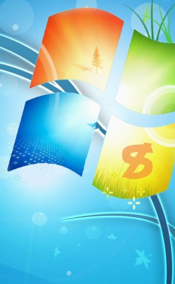 Windows logo | wallpaper.sc iPhone4s