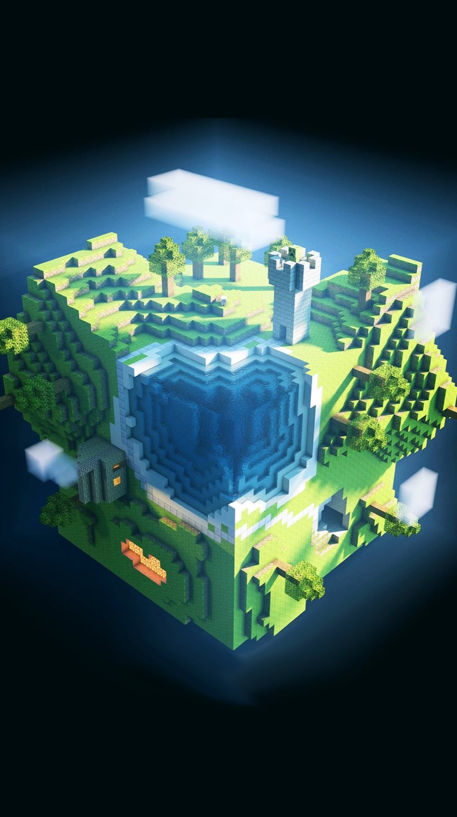 Cool block | wallpaper.sc iPhone6s