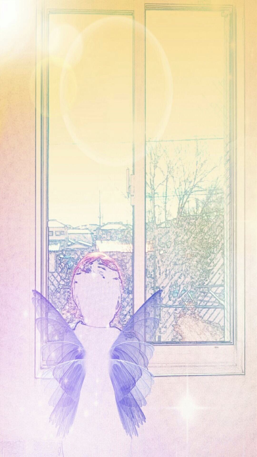 Angel Window | wallpaper.sc iPhone6sPlus