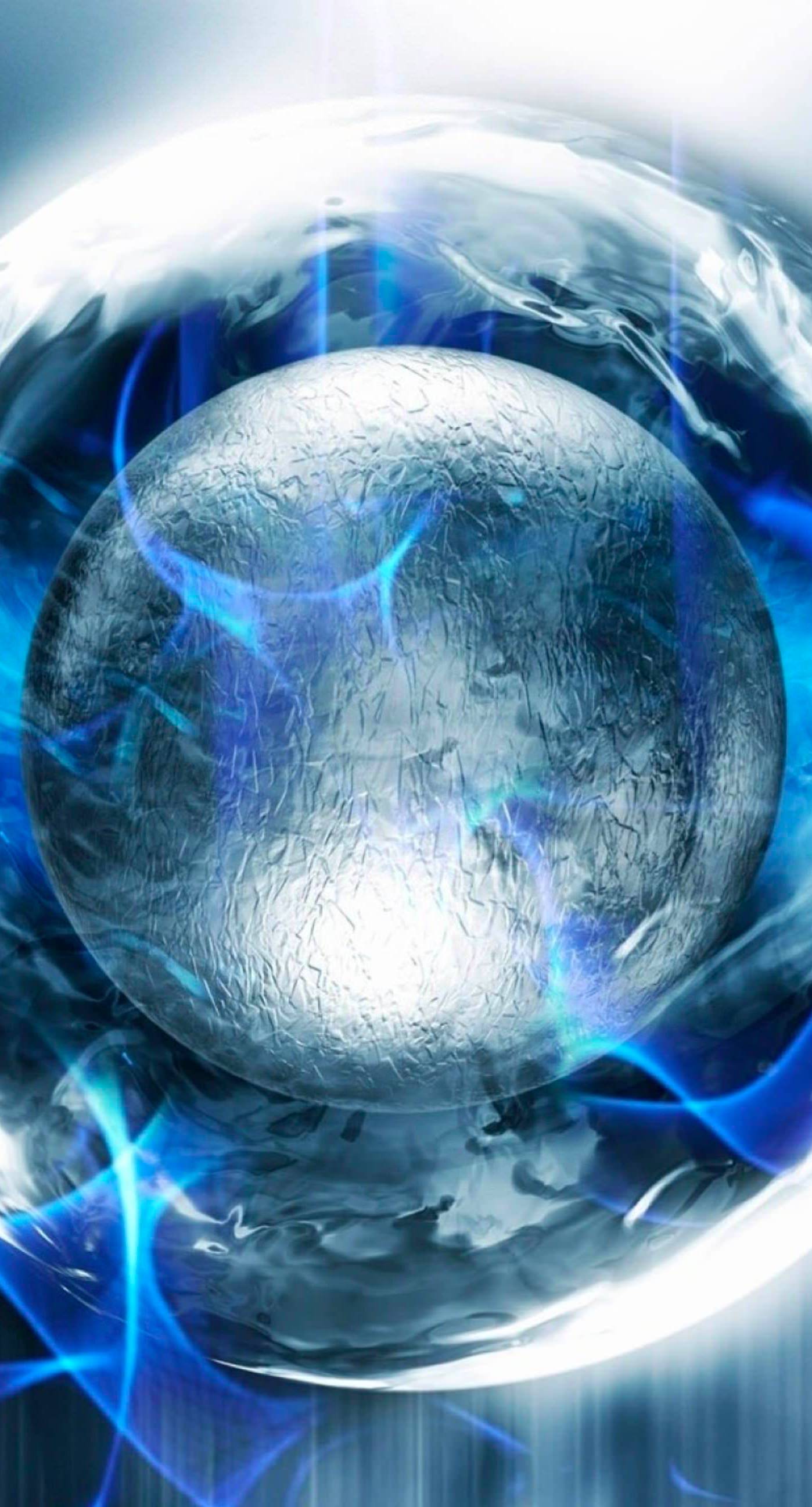 Cool blue sphere | wallpaper.sc iPhone6sPlus