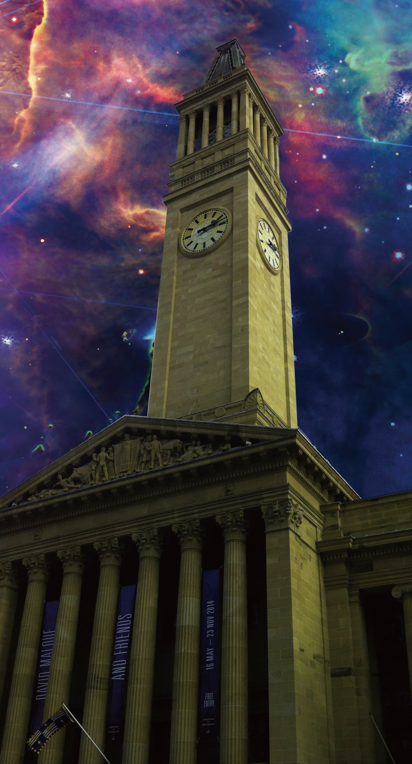 Building space Clock Tower | wallpaper.sc iPhone6sPlus