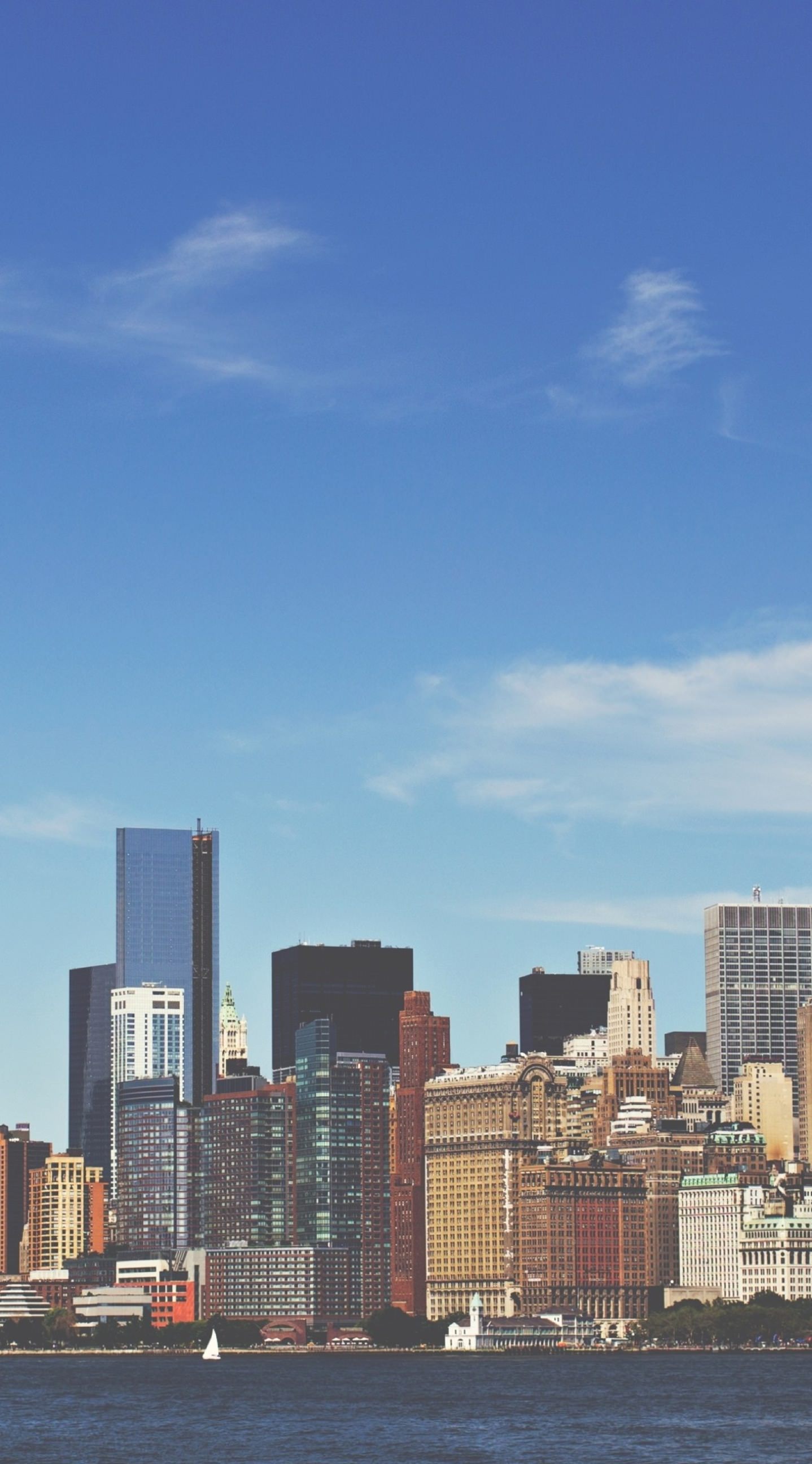 Scenery building blue | wallpaper.sc iPhone6sPlus