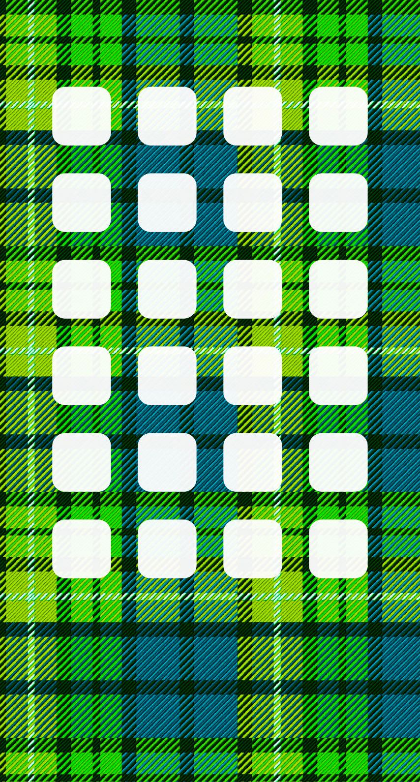 Green check pattern shelf | wallpaper.sc iPhone7