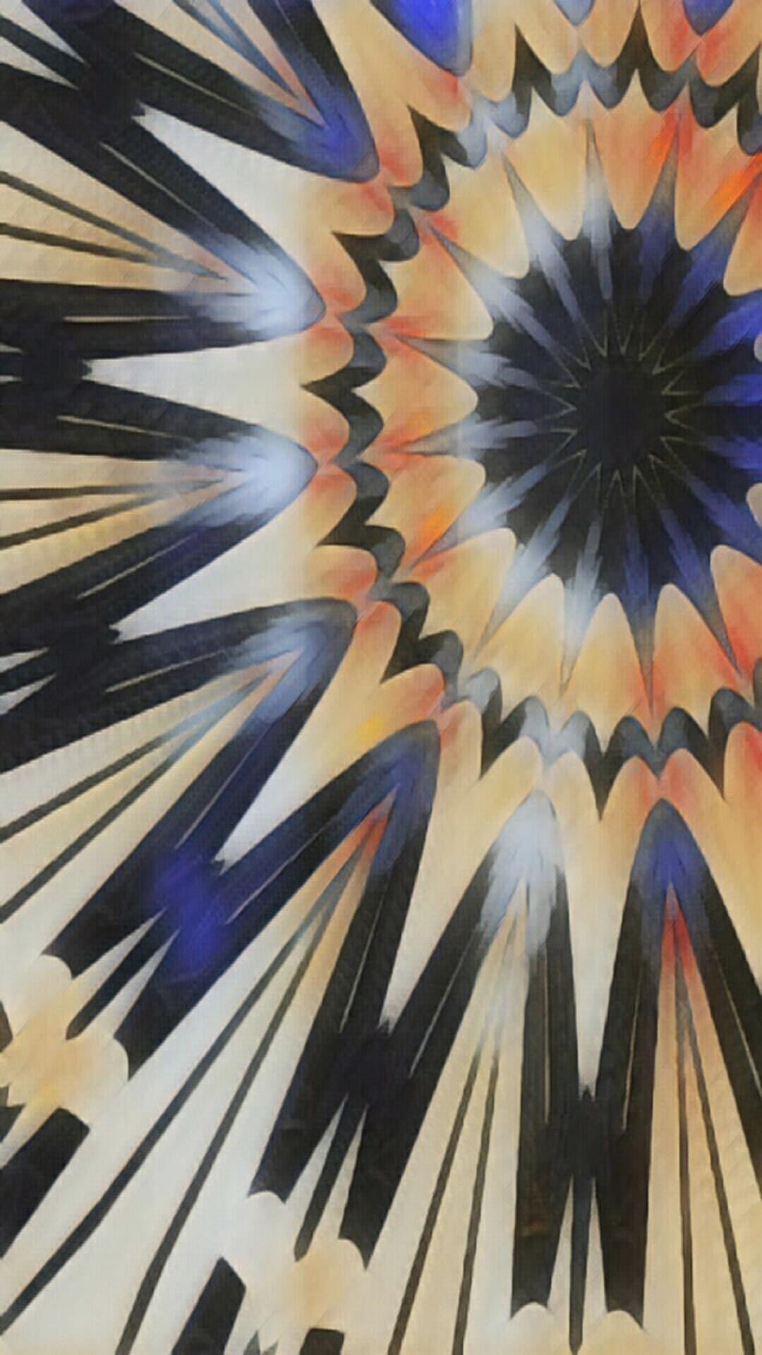 Flower radiation | wallpaper.sc iPhone7Plus