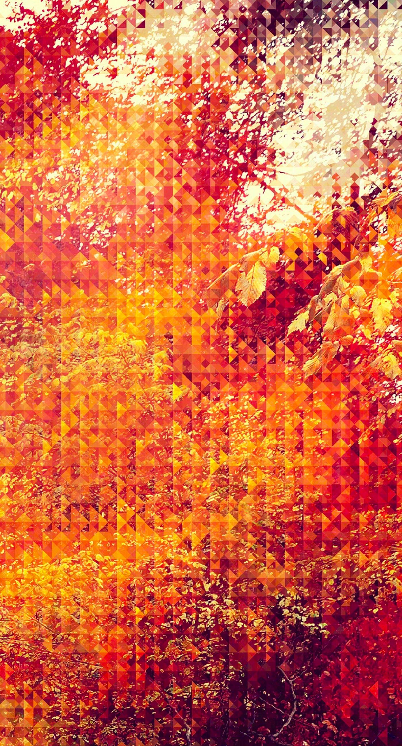 Orange pattern | wallpaper.sc iPhone7Plus