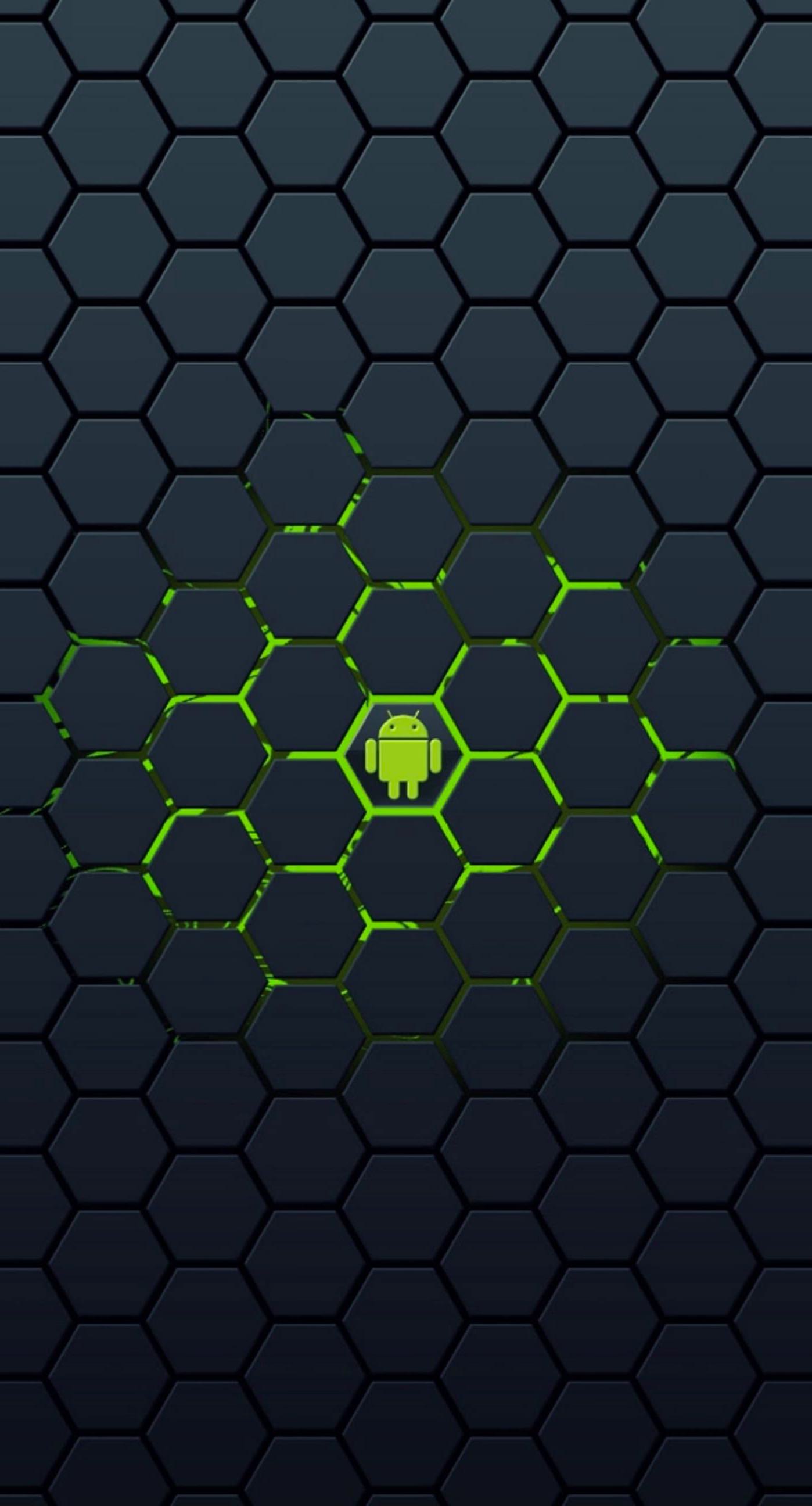 Android logo | wallpaper.sc iPhone8Plus