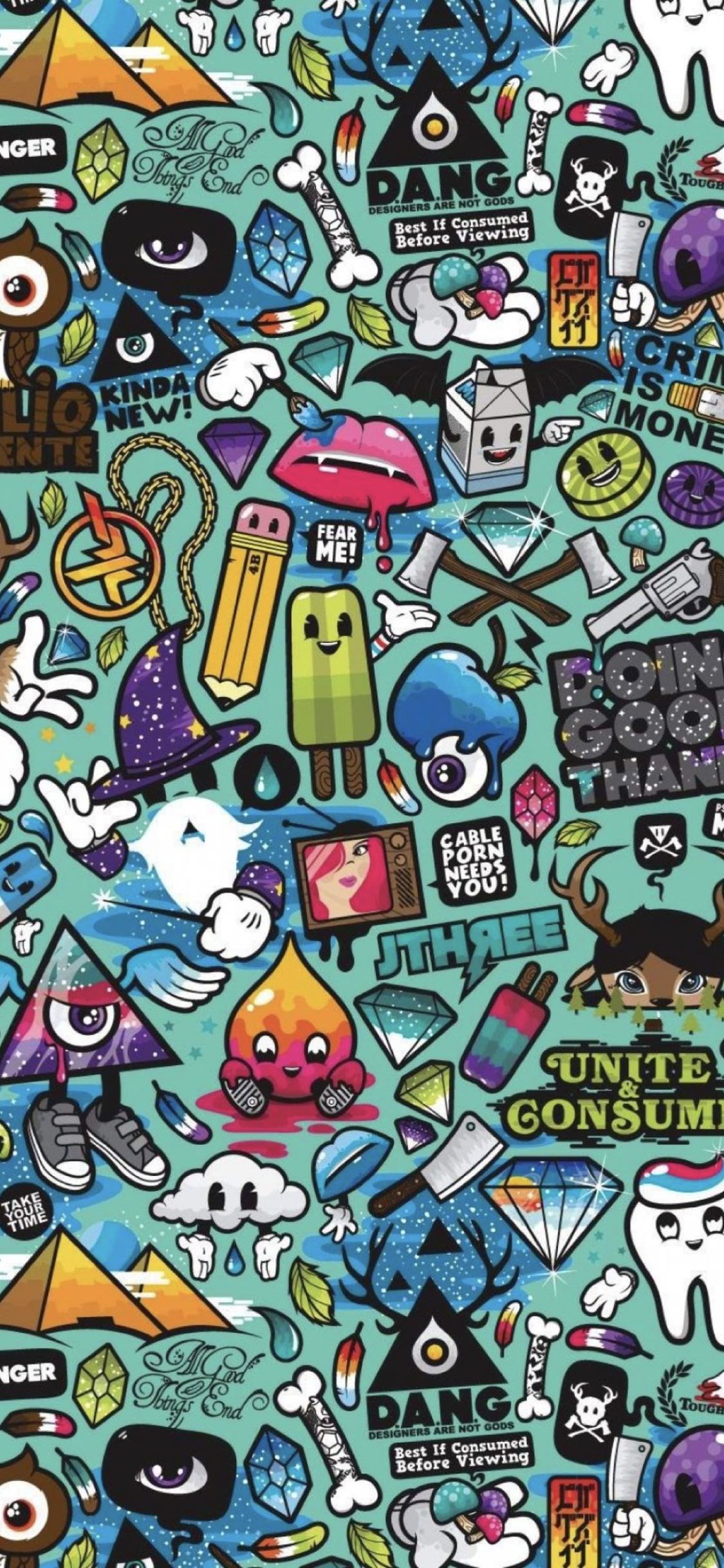 Cool Character | wallpaper.sc iPhoneXS