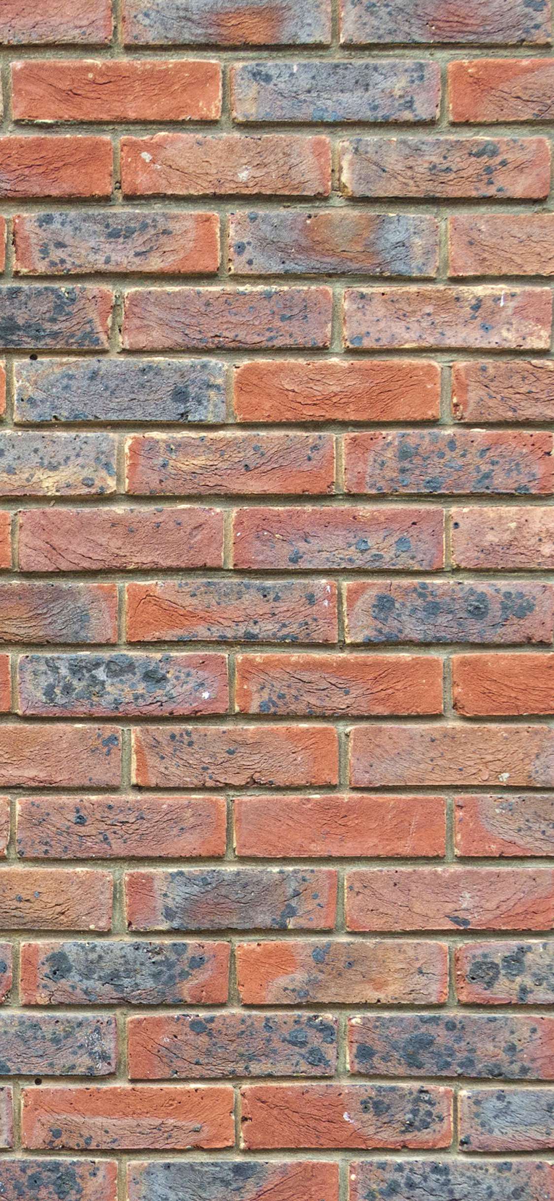 Pattern brick red brown vermilion | wallpaper.sc iPhoneXS
