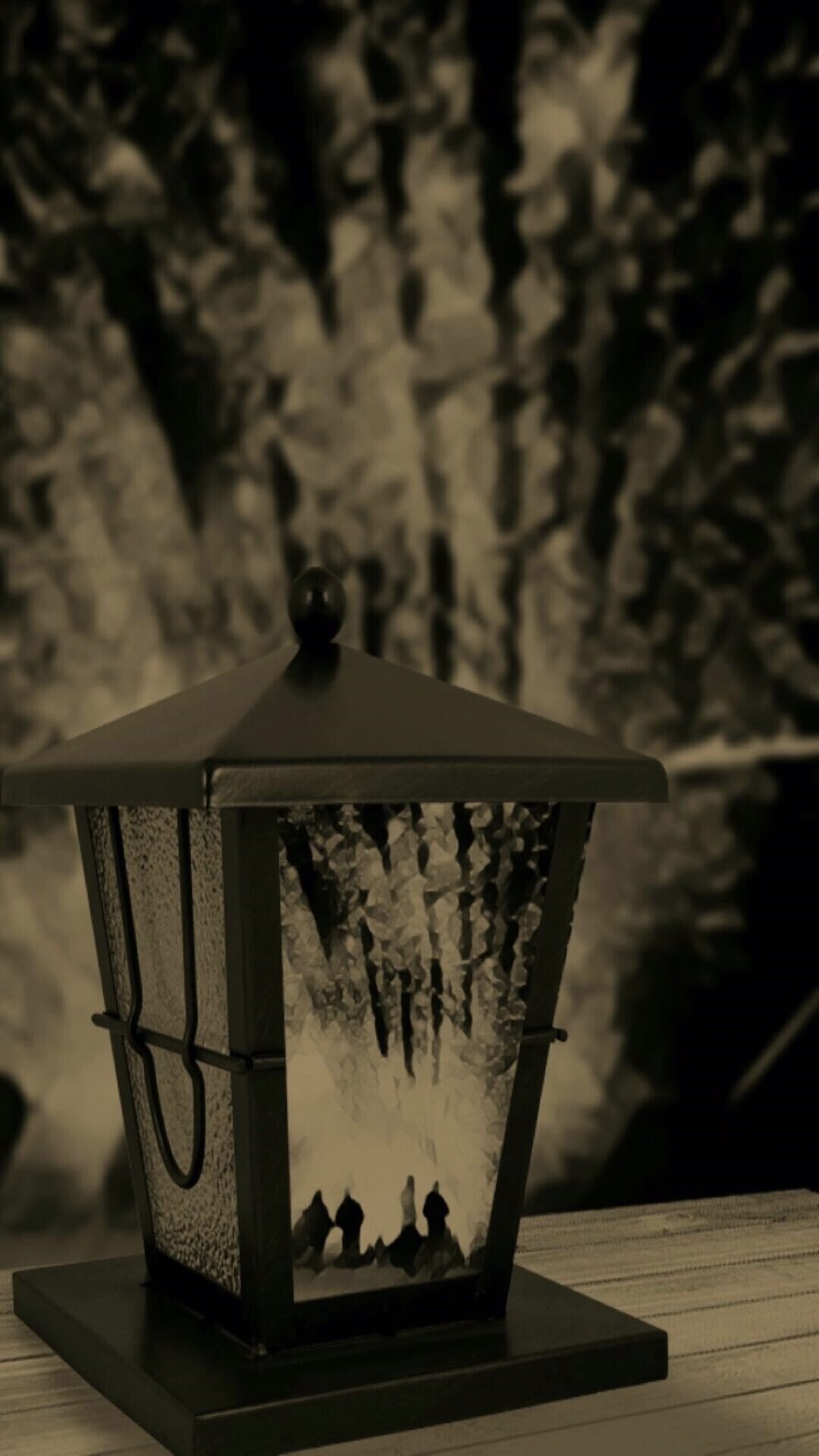 Linterna blanco y negro | wallpaper.sc Android