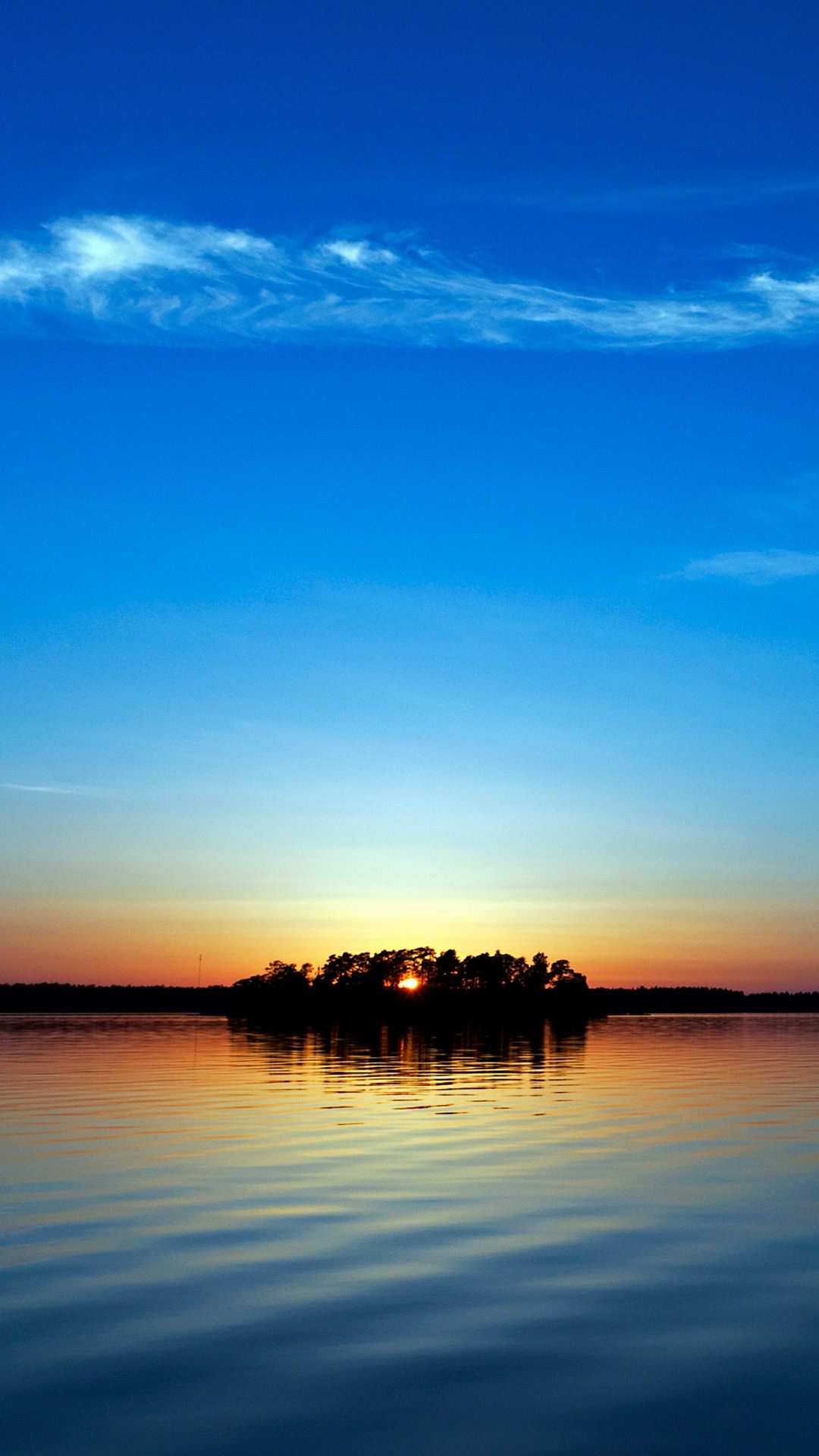 Paisaje azul Shima | wallpaper.sc Android