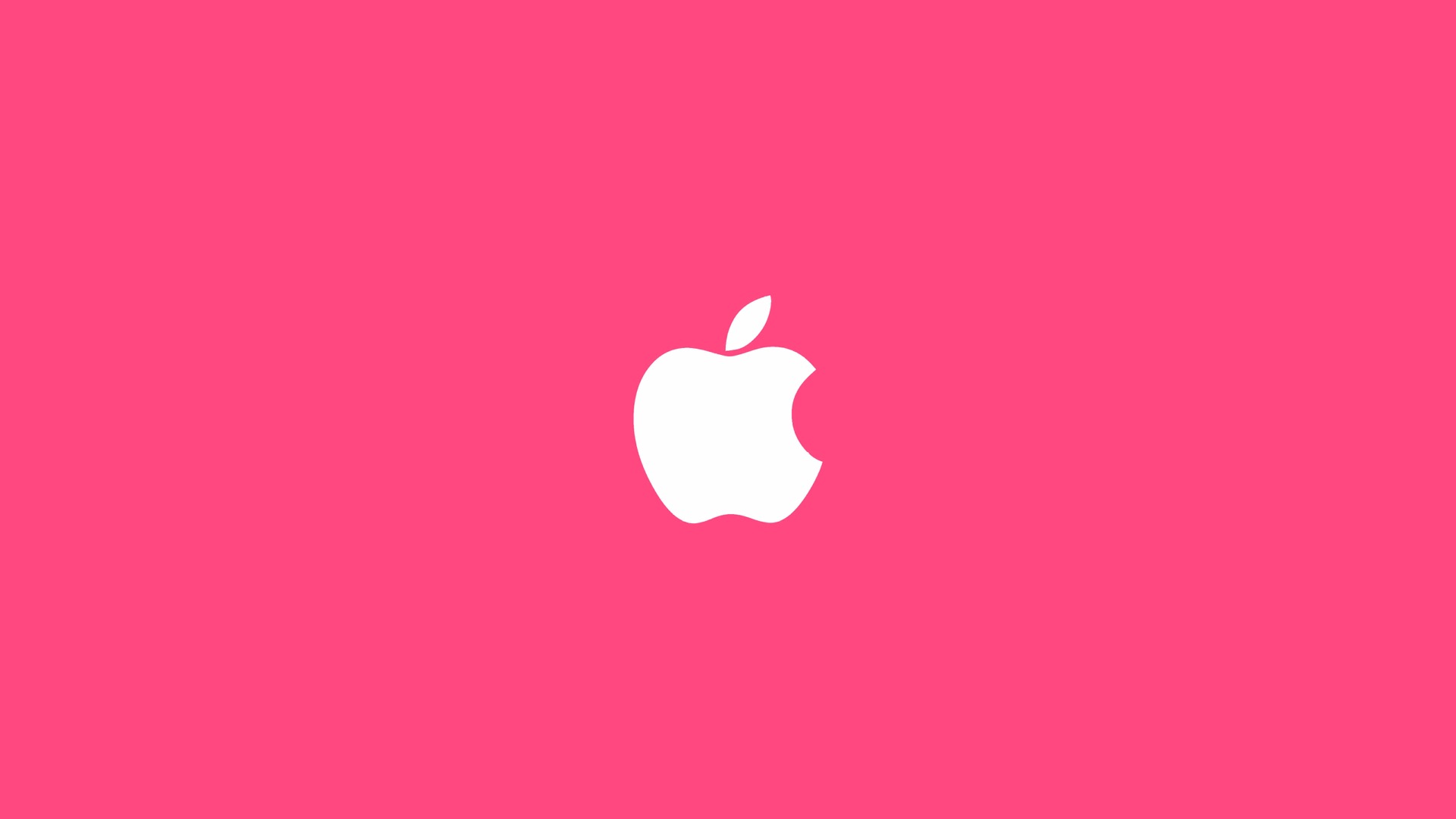 Logotipo de Apple rosa | wallpaper.sc Desktop