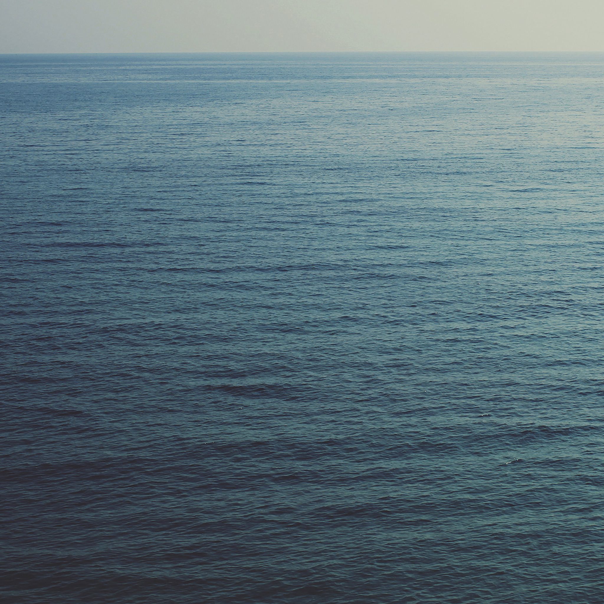 Paisaje de mar azul | wallpaper.sc iPad Tablet