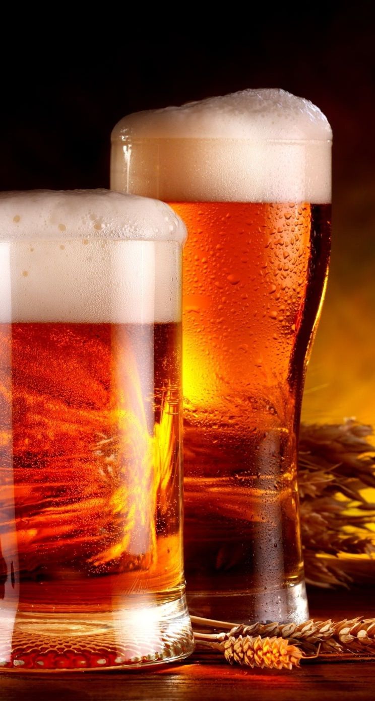 Cerveza naranja paisaje | wallpaper.sc iPhoneSE,5s