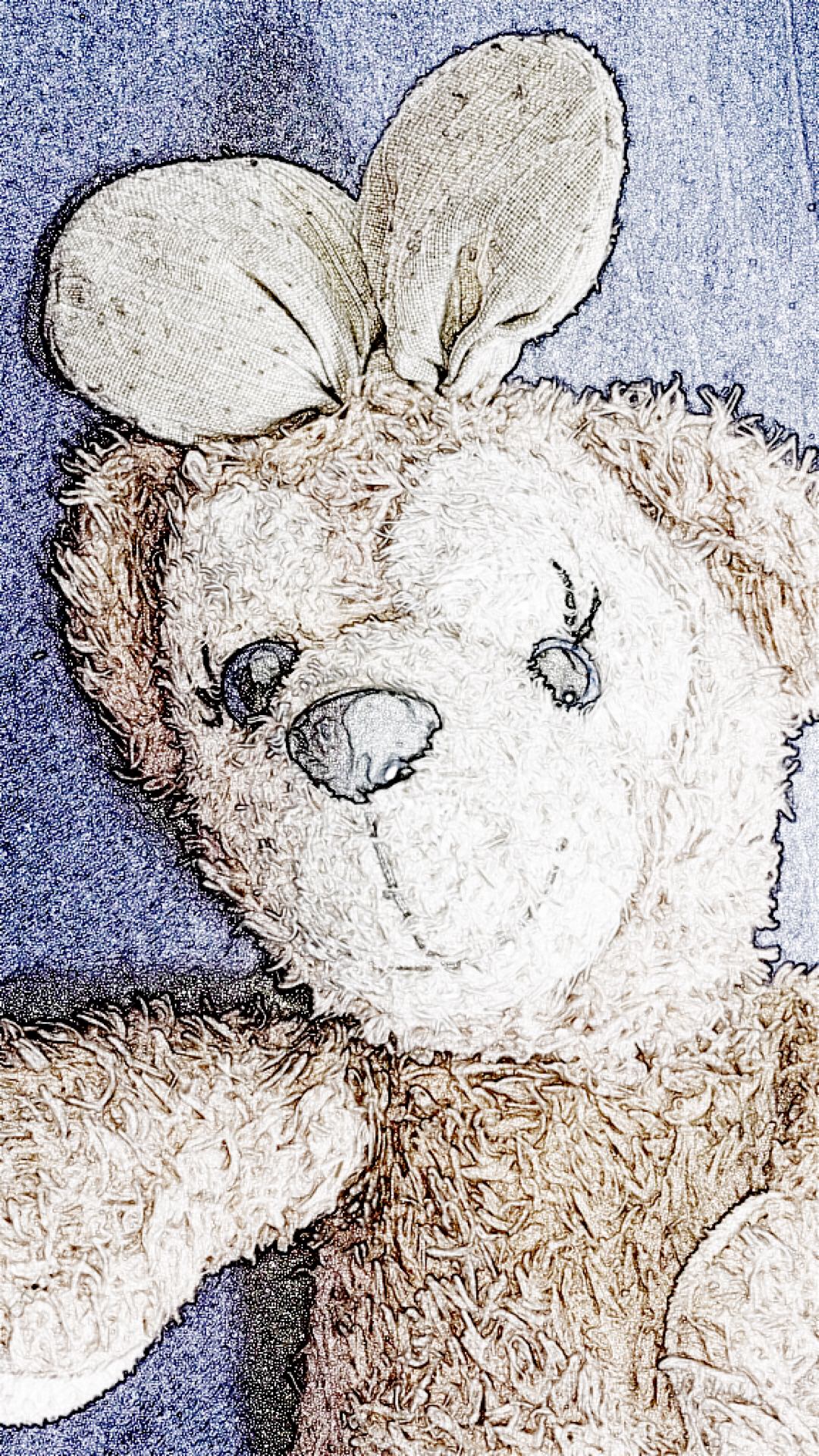 Sketsa beruang | wallpaper.sc Android