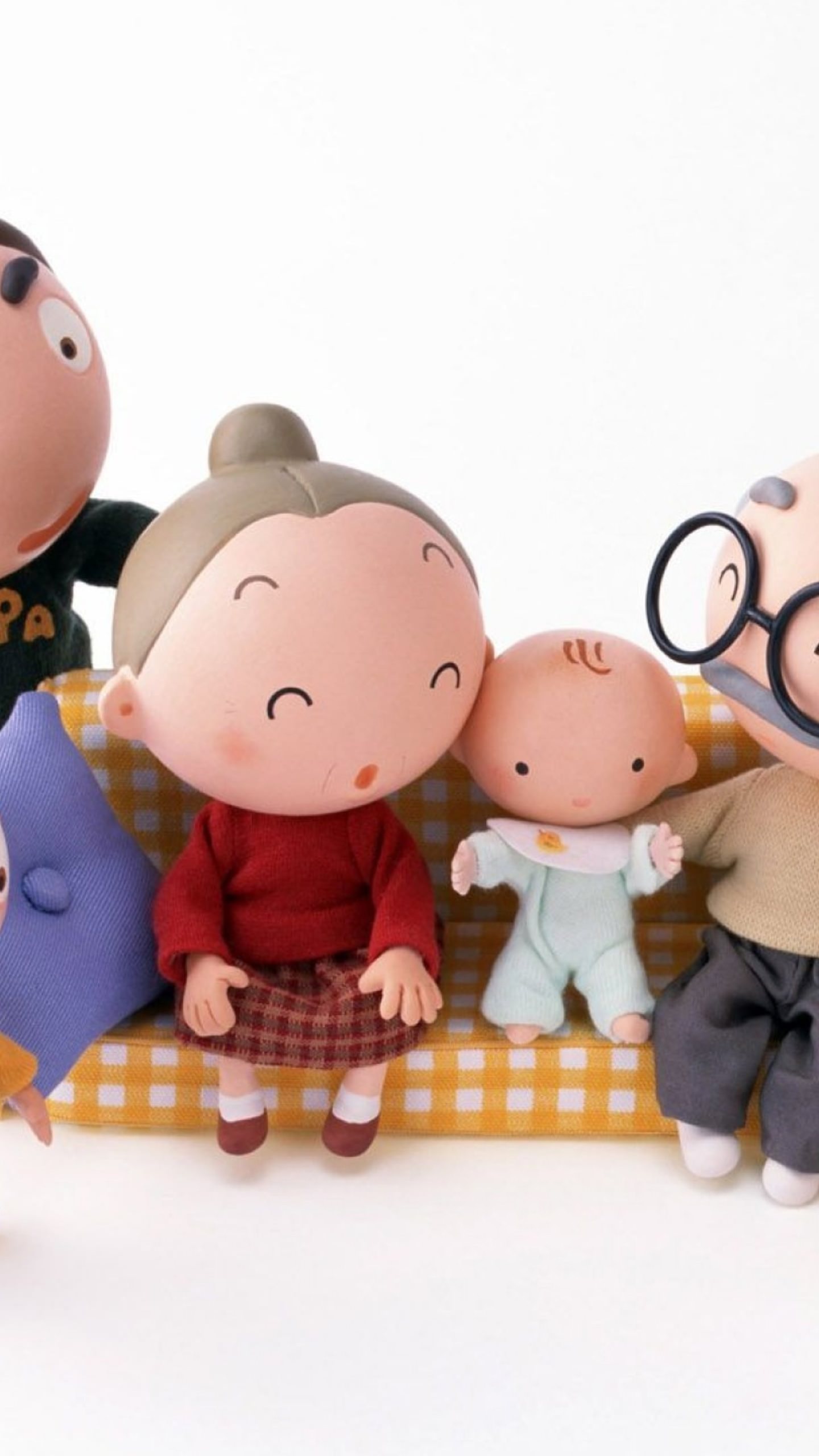 Karakter keluarga boneka | wallpaper.sc Android