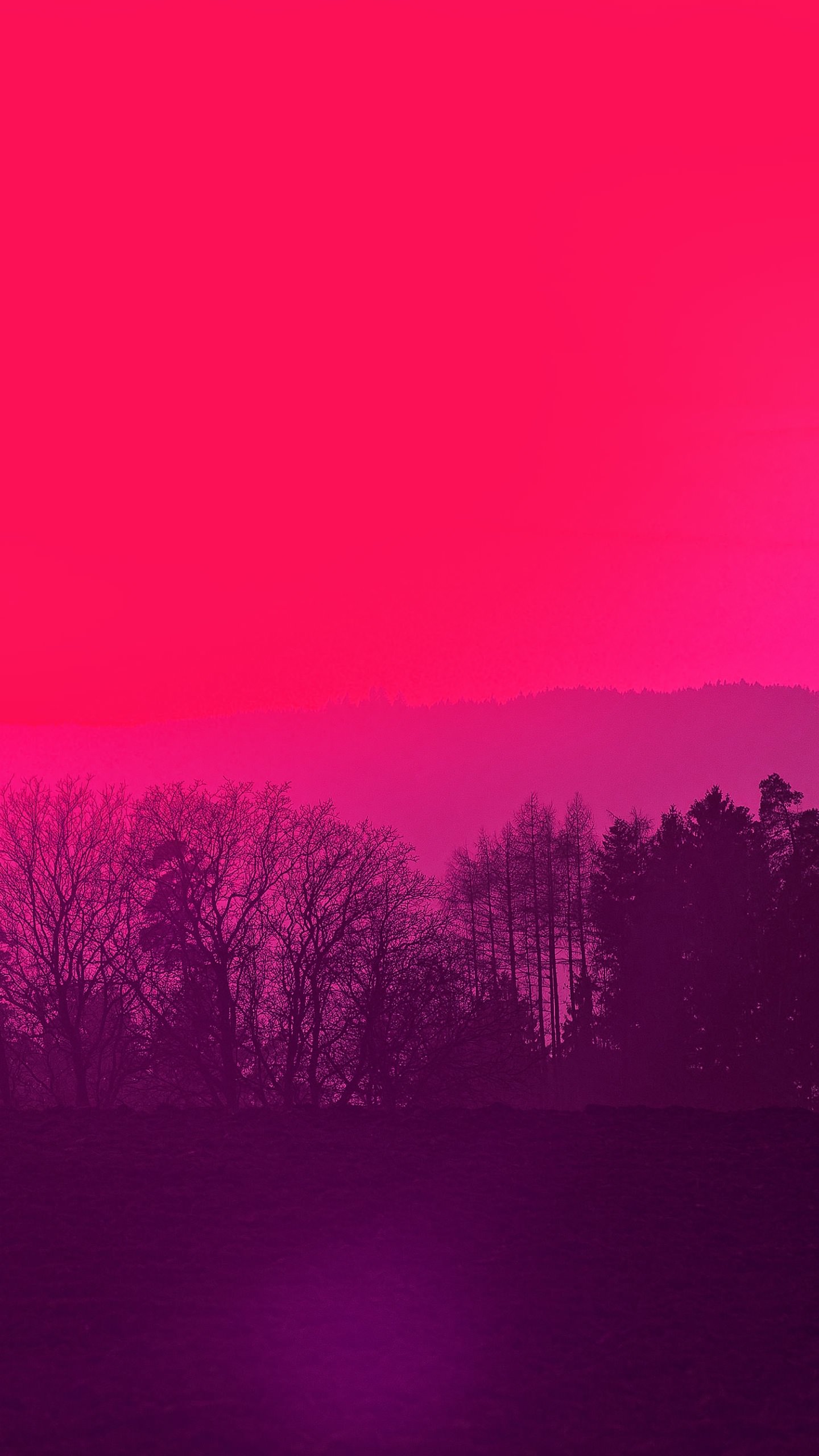 pemandangan merah | wallpaper.sc Android