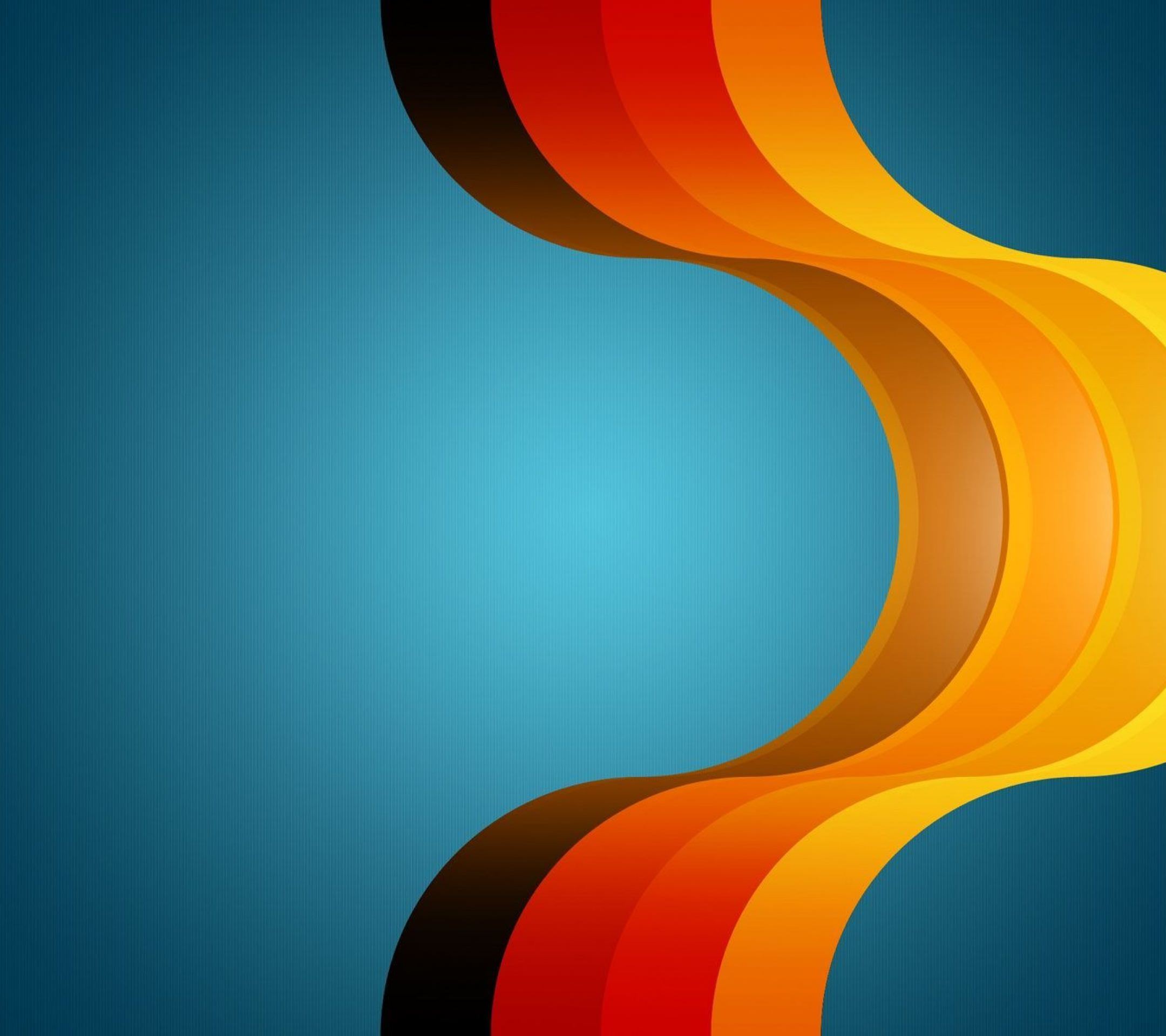 Pola kuning merah biru | wallpaper.sc Android