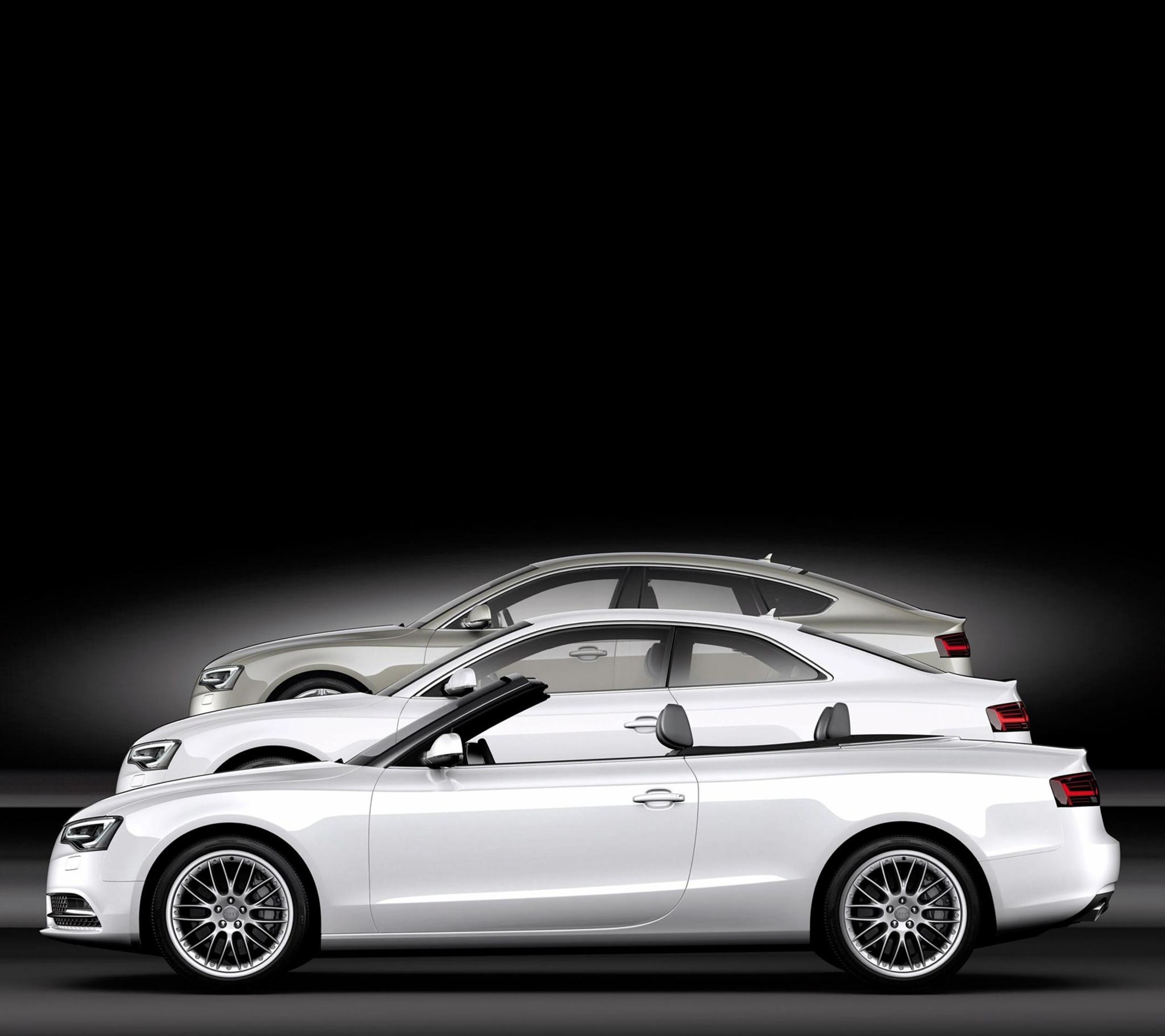 mobil hitam dan putih dingin | wallpaper.sc Android