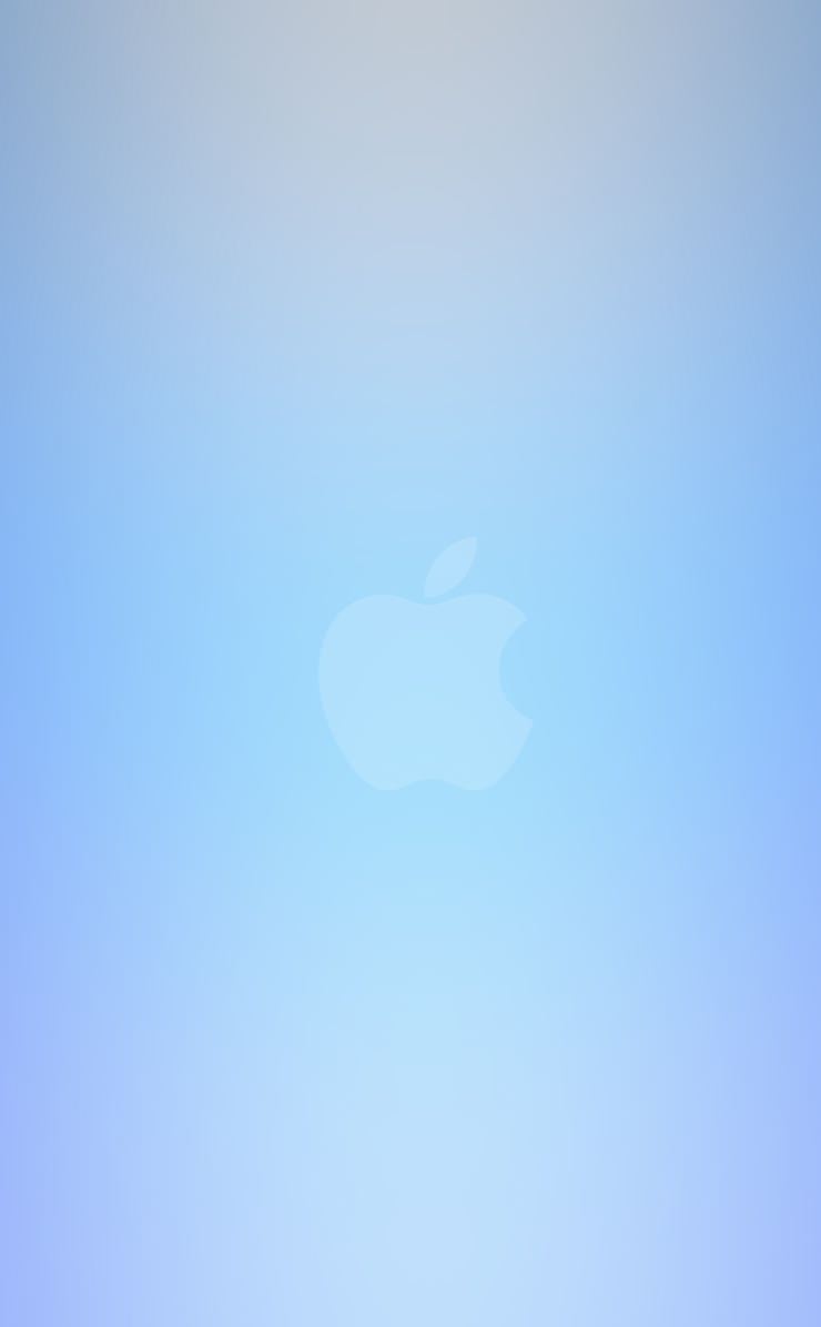 apel biru | wallpaper.sc iPhone4s,4