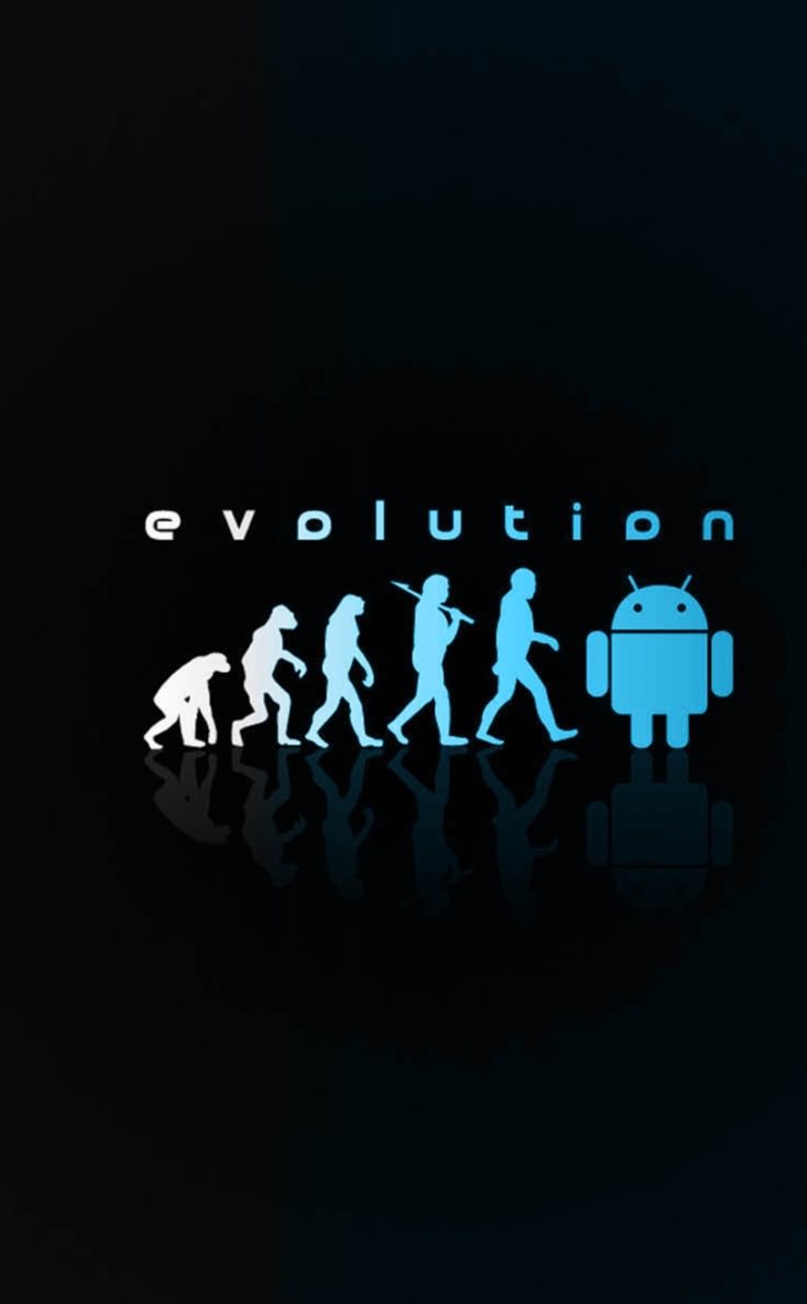 logo Android hitam | wallpaper.sc iPhone4s,4