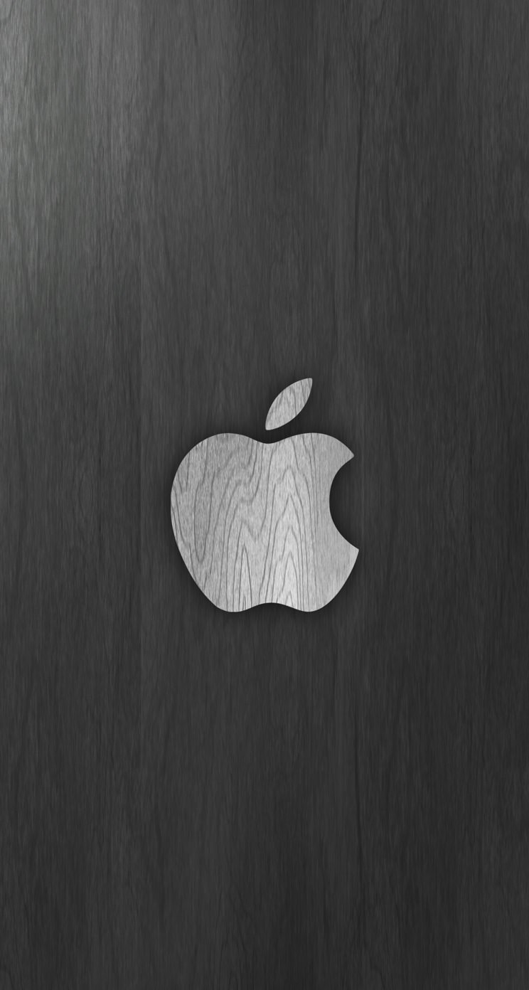 Apple plat hitam | wallpaper.sc iPhoneSE,5s