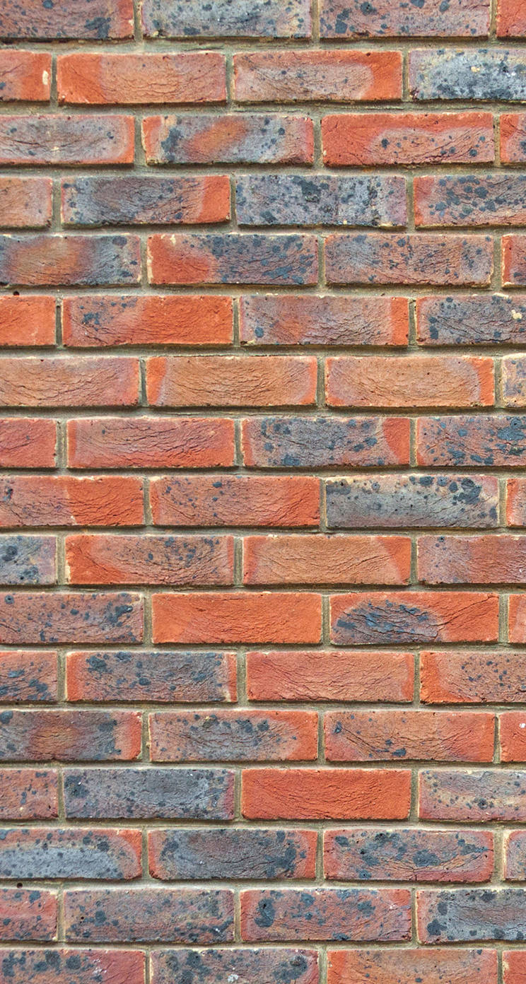 Pattern brick Merah vermilion ash | wallpaper.sc iPhoneSE,5s