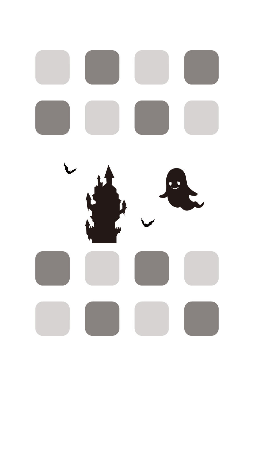 Monokrom abu hitam rak Halloween | wallpaper.sc iPhone6s