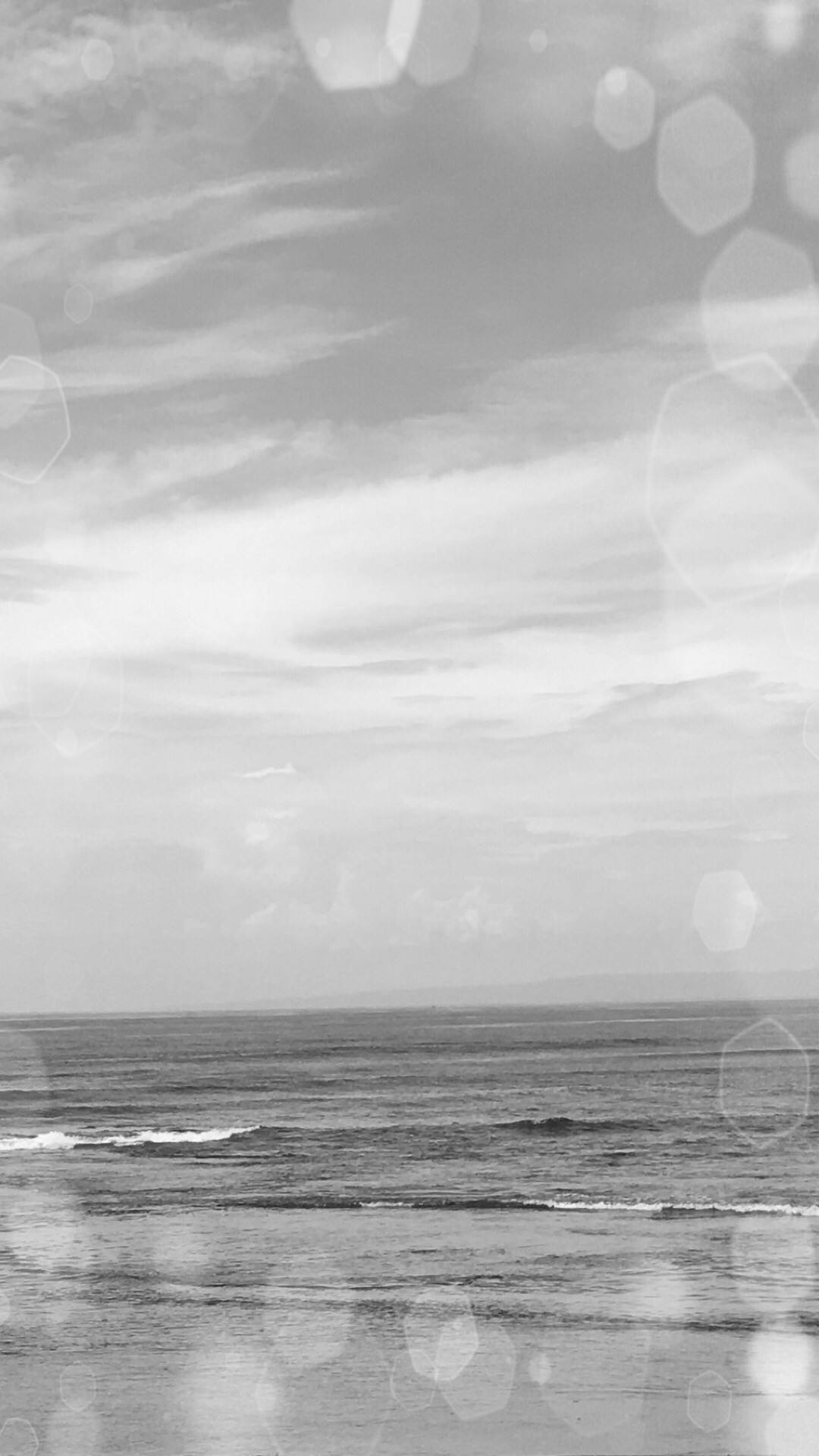 Monokrom laut | wallpaper.sc iPhone6sPlus