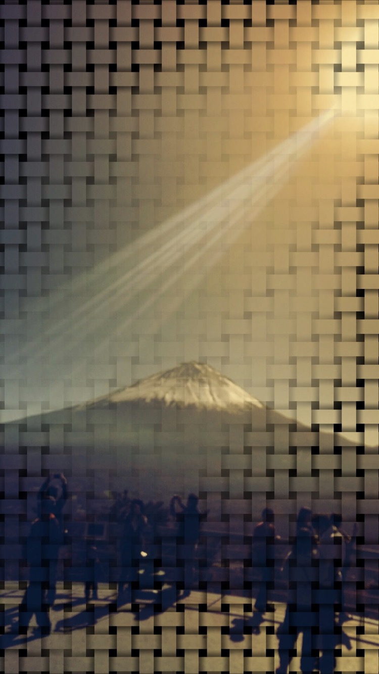 Mt. Fuji Jala | wallpaper.sc iPhone8