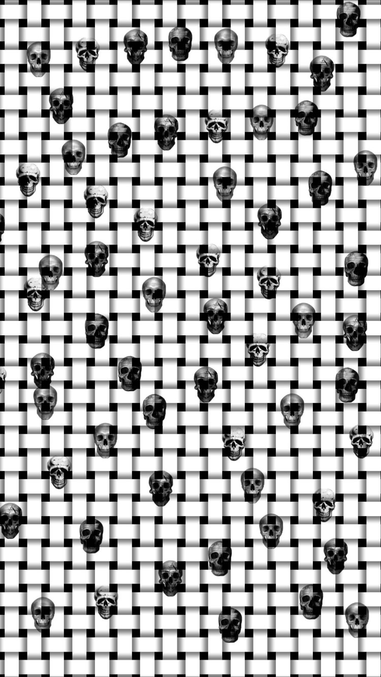 Tengkorak Jala | wallpaper.sc iPhone8