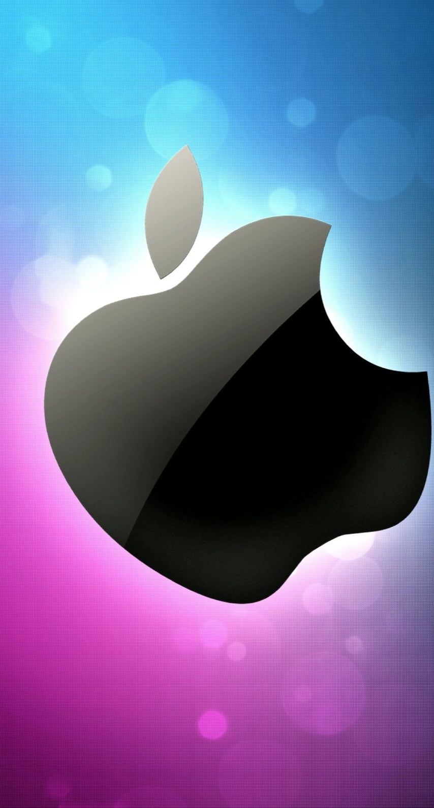 Apel biru ungu | wallpaper.sc iPhone8