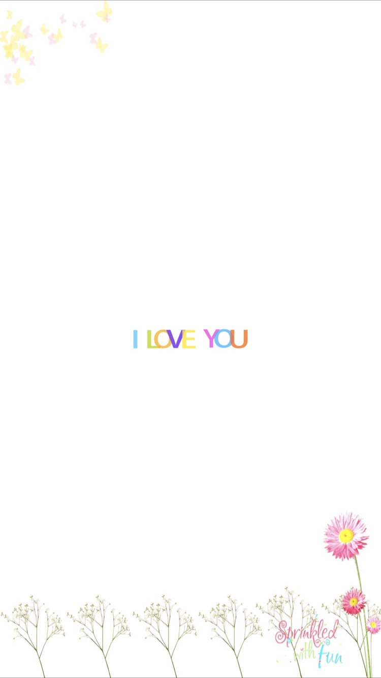 Cinta bunga | wallpaper.sc iPhone8