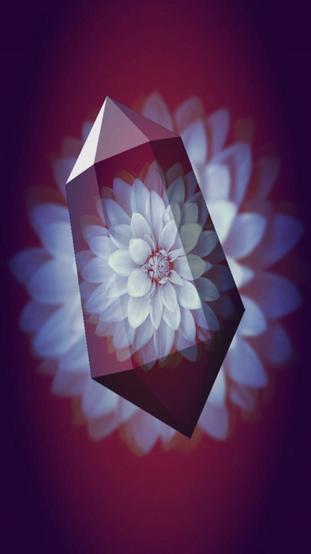 Kristal bunga | wallpaper.sc iPhone8Plus