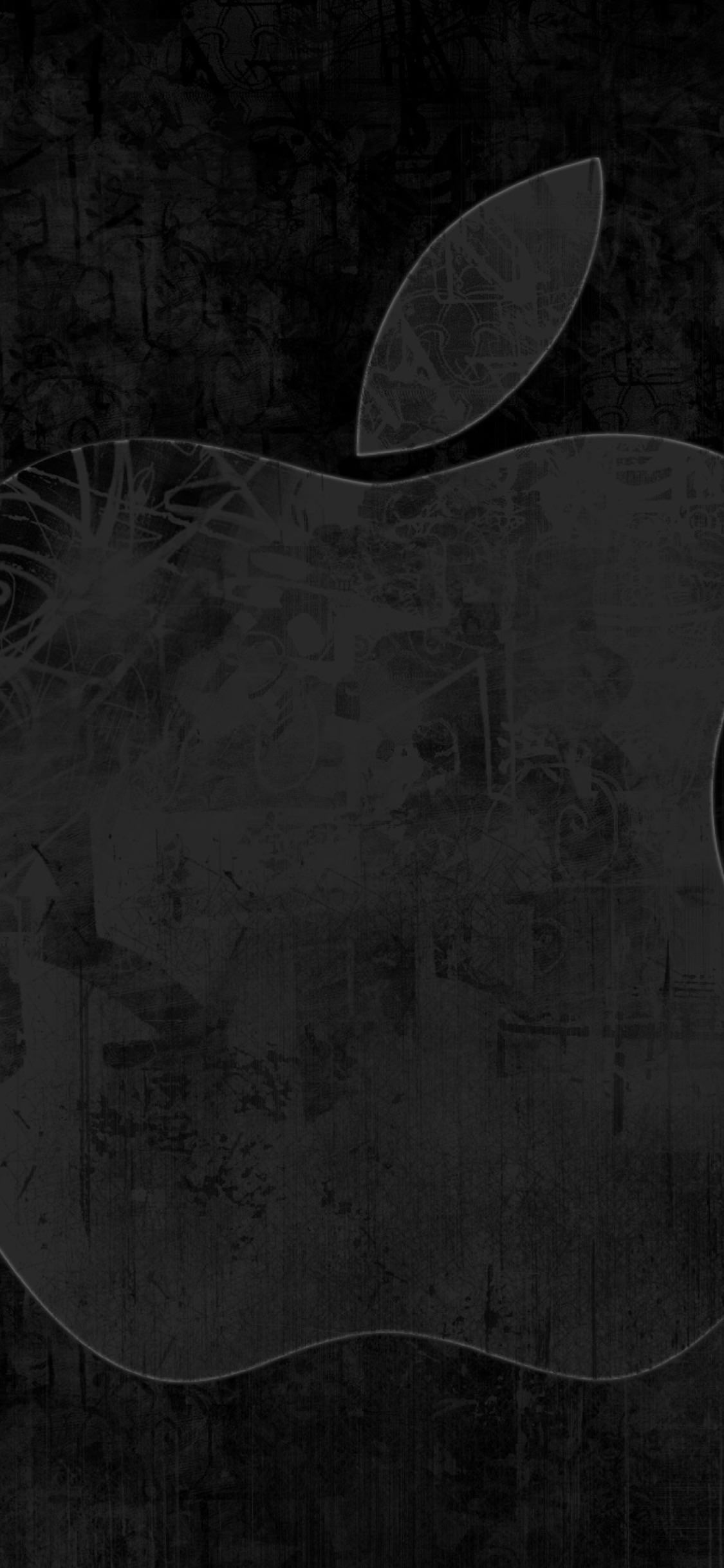 apple Hitam | wallpaper.sc iPhoneXS